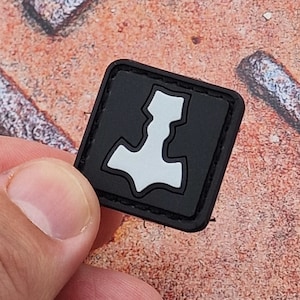Mjolnir Thor Hammer Ranger Eye Norse Icelandic Viking Rubber Patch - Etsy