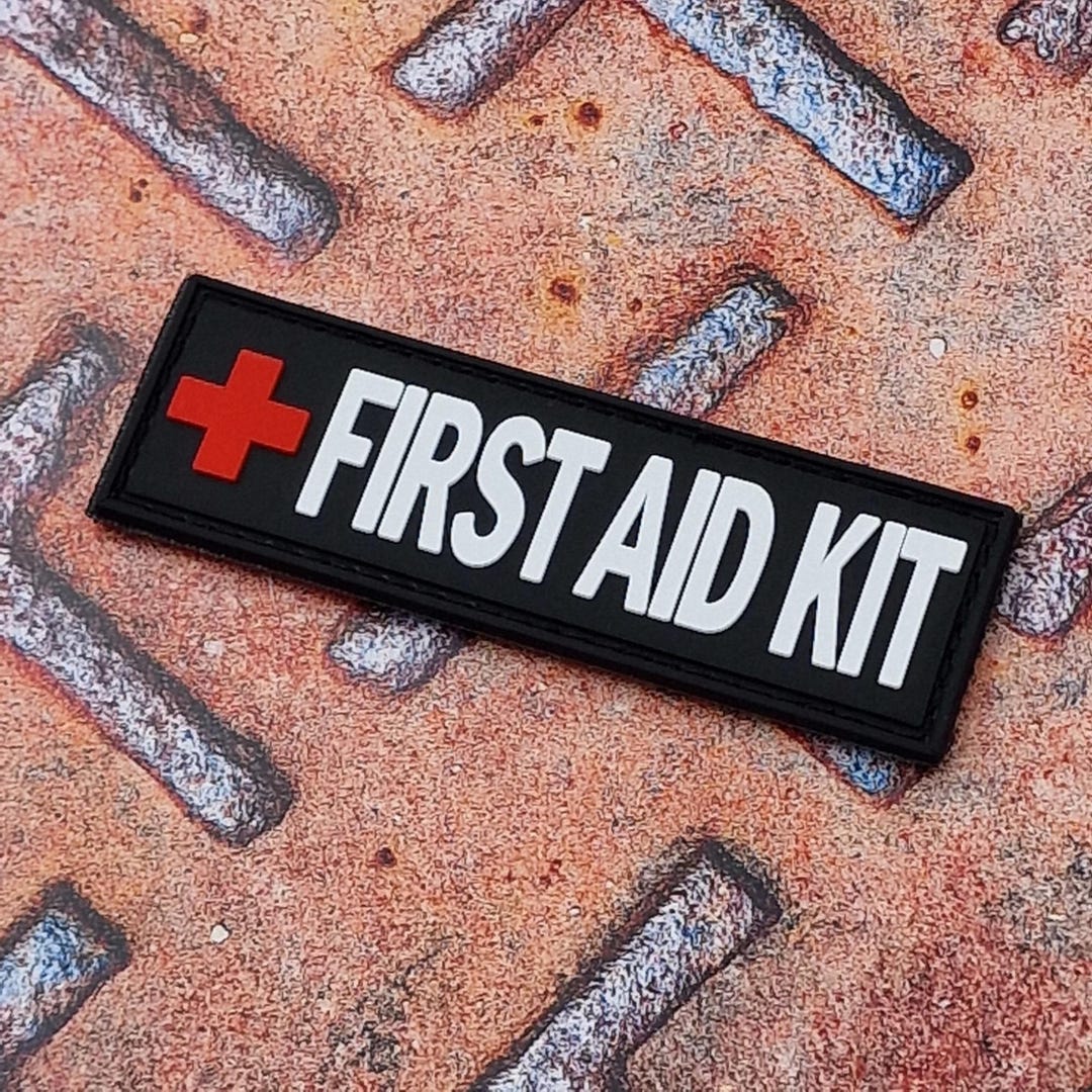 First Aid Kit IFAK Medic Cross PVC Patch - Etsy