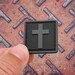 Small Mini 1x1 Mini Crucifix Jesus Christ Rubber Patch - Etsy
