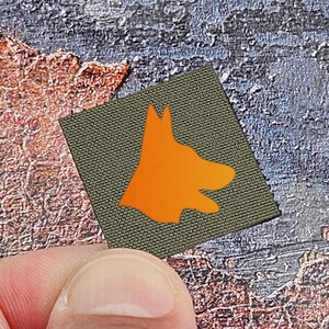 Mini Belgian Malinois Dog Laser-cut K-9 Cat Ranger Eye Tiny K9 Patch - Etsy
