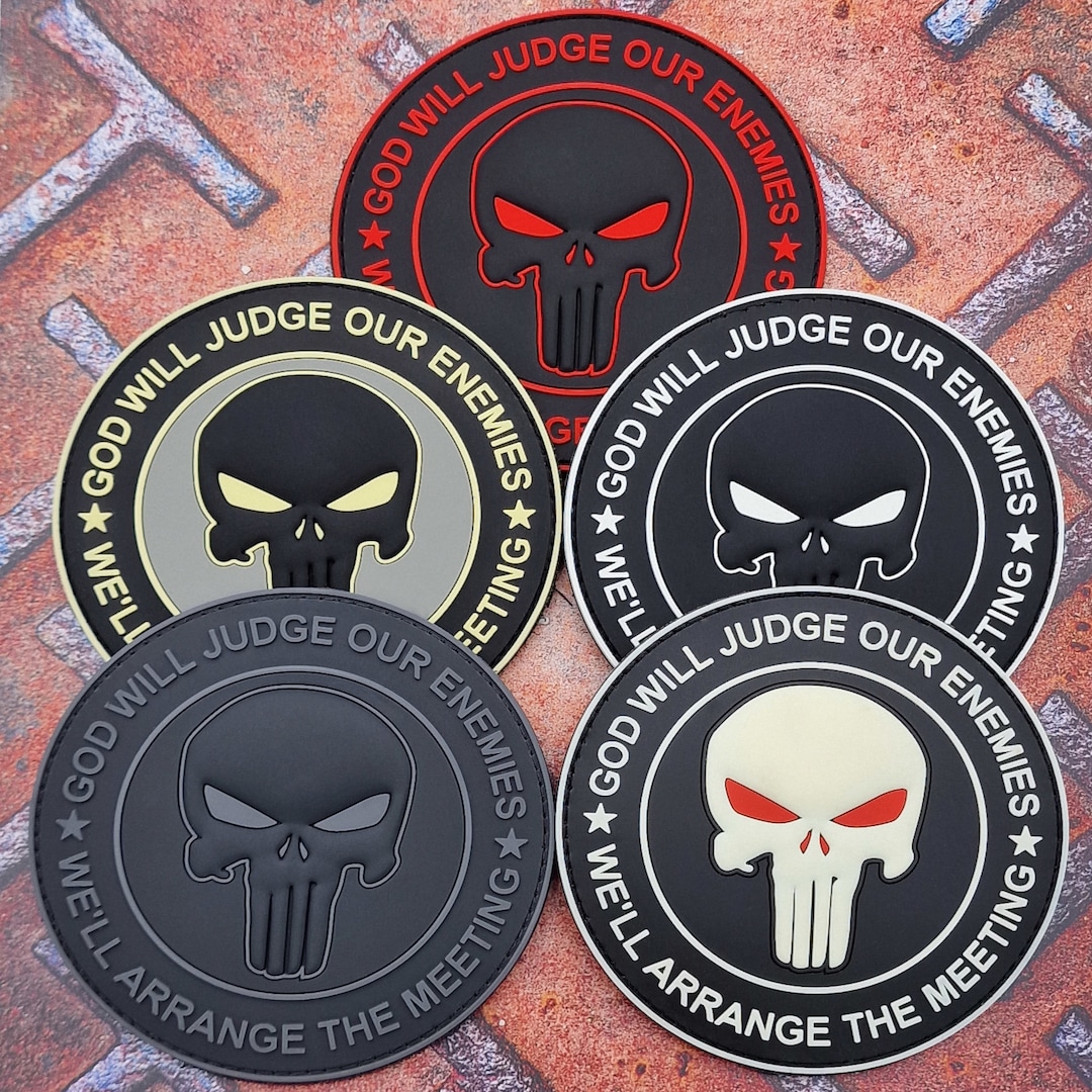 DEVGRU Skull Seals God Will Judge Our Enemies Patch - Etsy
