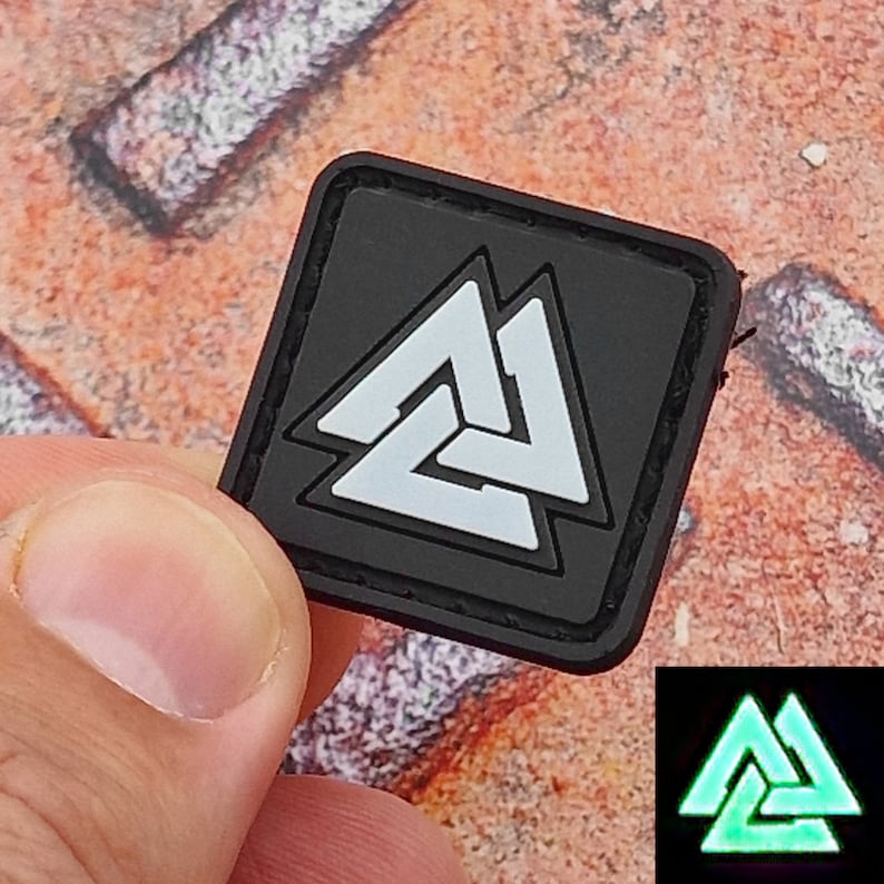 Valknut Ranger Eye Norse Odin Valhalla Viking Rubber Patch - Etsy