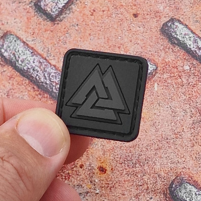 Valknut Ranger Eye Norse Odin Valhalla Viking Rubber Patch - Etsy