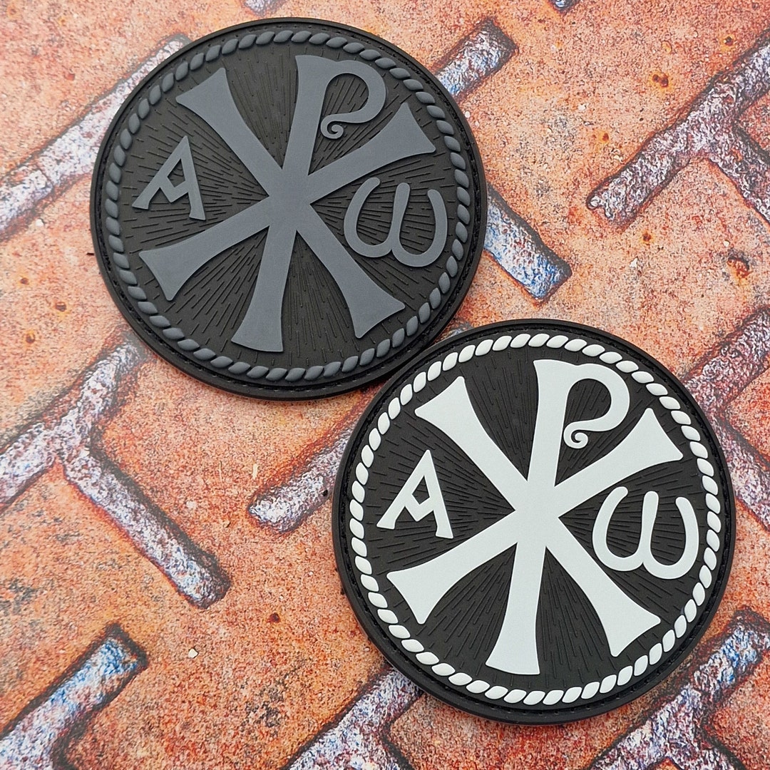 Chi Rho Christogram Jesus Christ Symbol Rubber Patch - Etsy