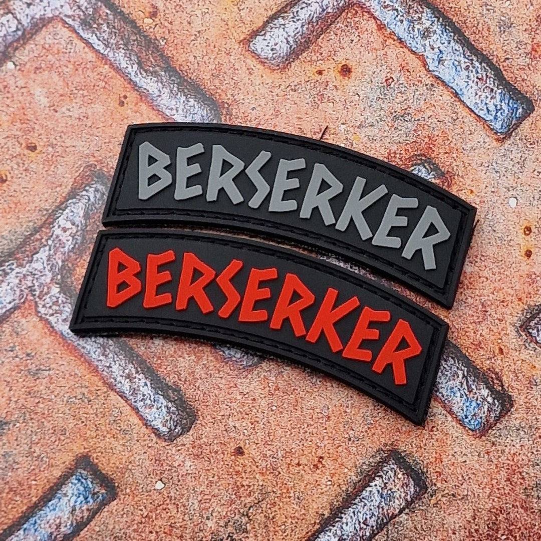Berserker Norse Tab PVC Patch - Etsy