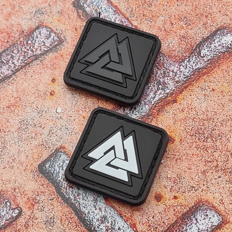Valknut Ranger Eye Norse Odin Valhalla Viking Rubber Patch - Etsy