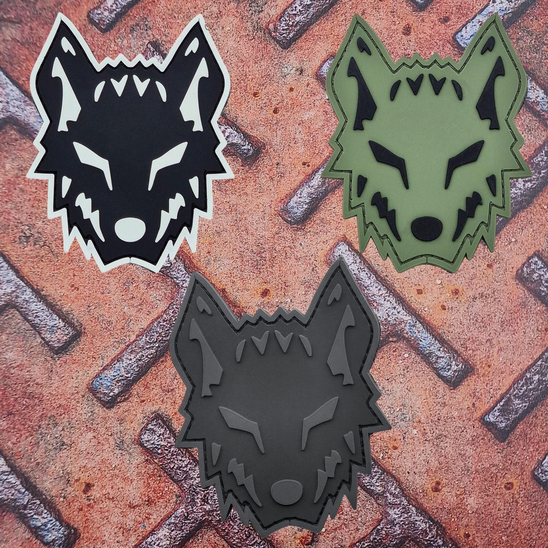 Wolf Tactical Morale PVC Patch - Etsy