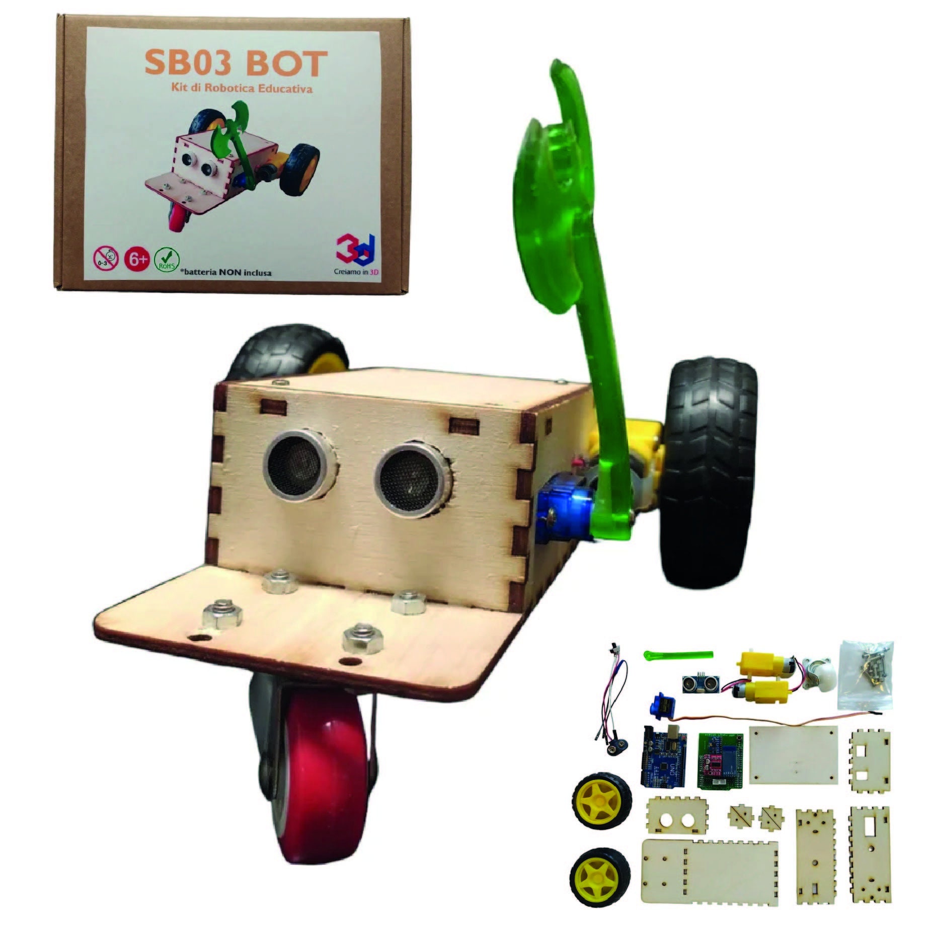 SB03 DIY Robot 3in1 Arduino Educational Robotics Kit to - Etsy Canada