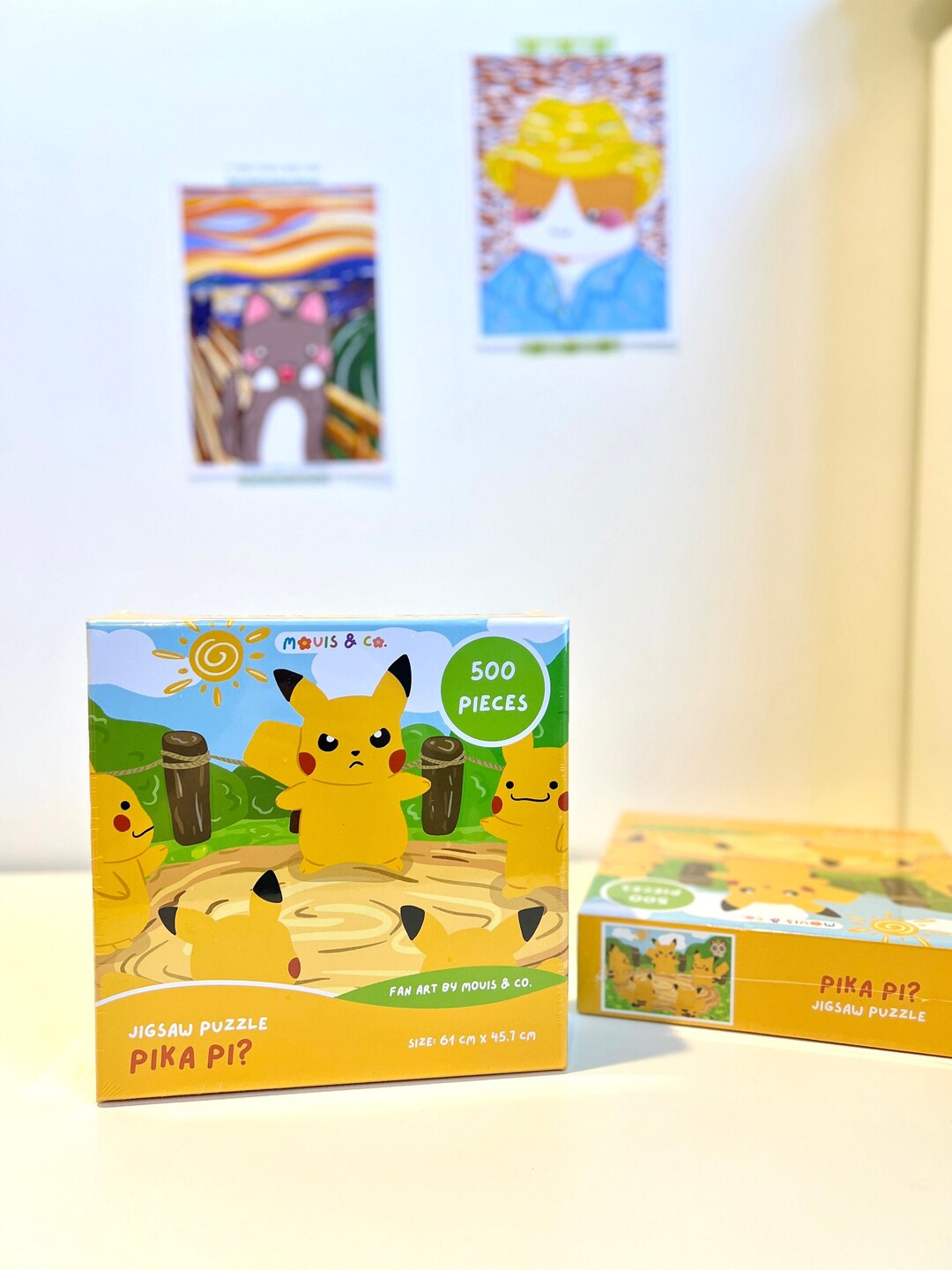 Pika Pi Jigsaw Puzzles 500 Pieces Cute Puzzle Cat Lover - Etsy