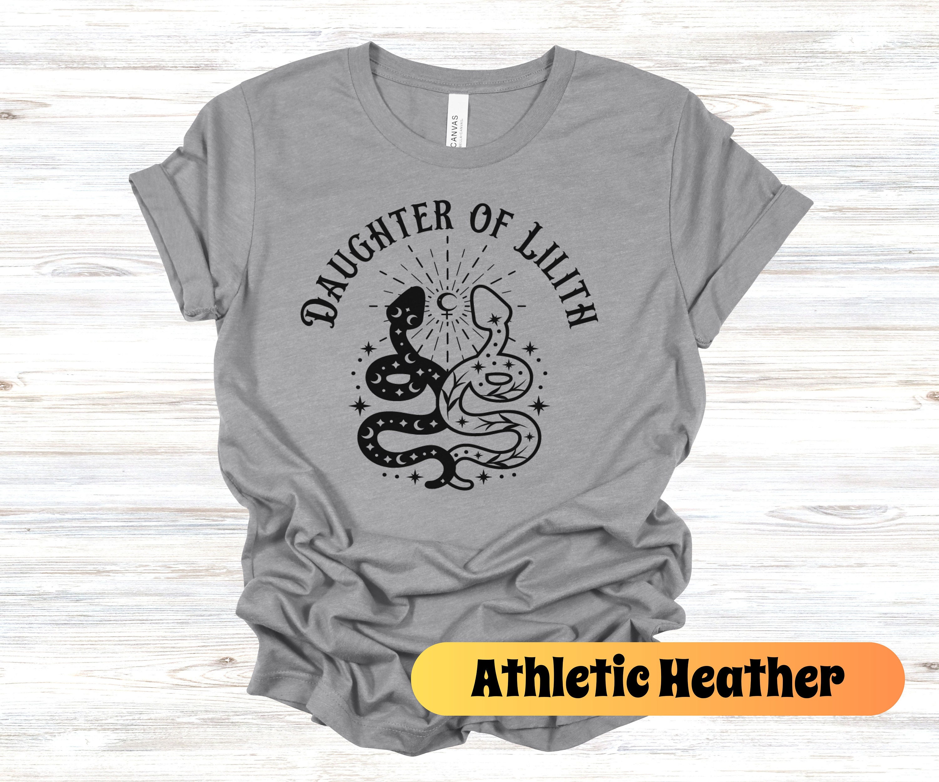 Daughter of Lilith Shirt, Pagan Goddess Shirt, Lilith Shirt, Mystical ...