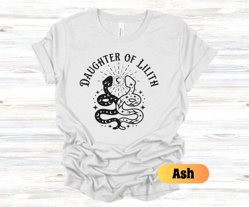Daughter of Lilith Shirt, Pagan Goddess Shirt, Lilith Shirt, Mystical ...