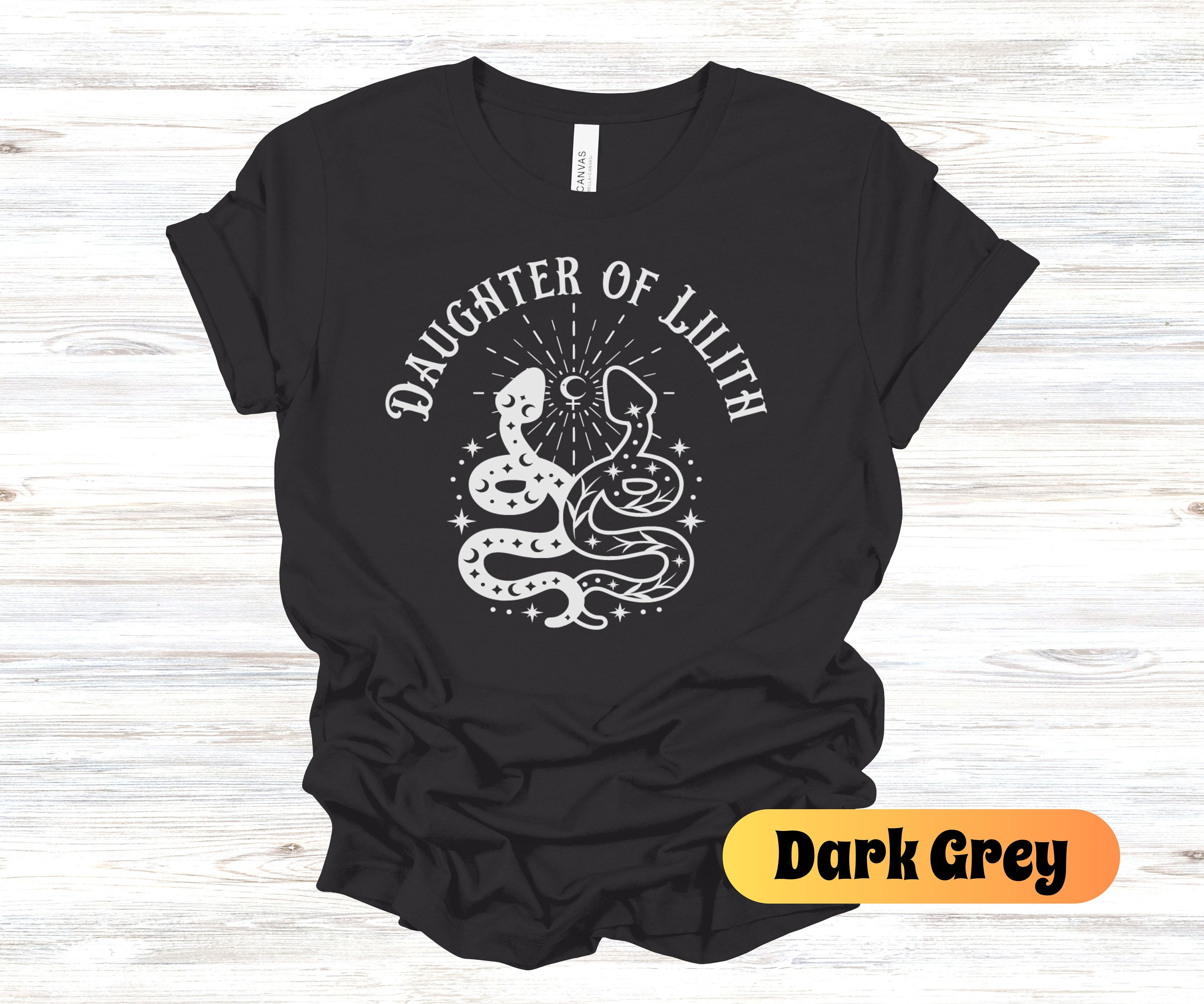 Daughter of Lilith Shirt, Pagan Goddess Shirt, Lilith Shirt, Mystical ...