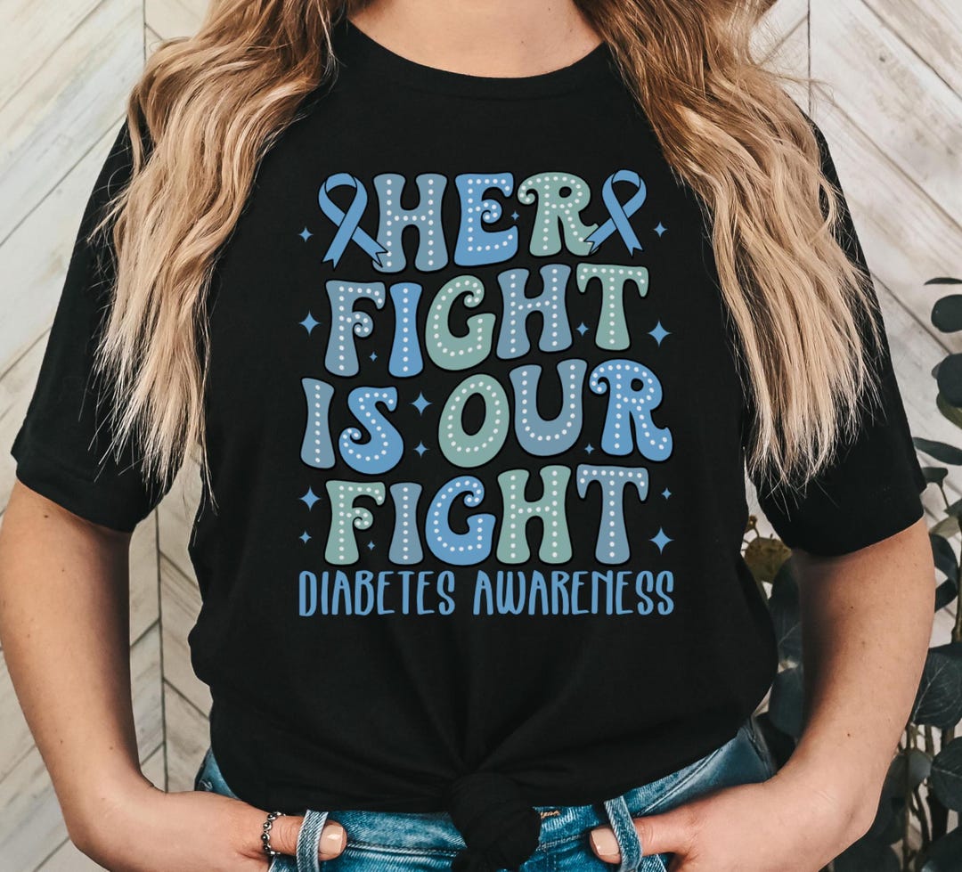 Diabetes Awareness Shirt, Type 1 Diabetes Tshirt, Diabetes Awareness ...