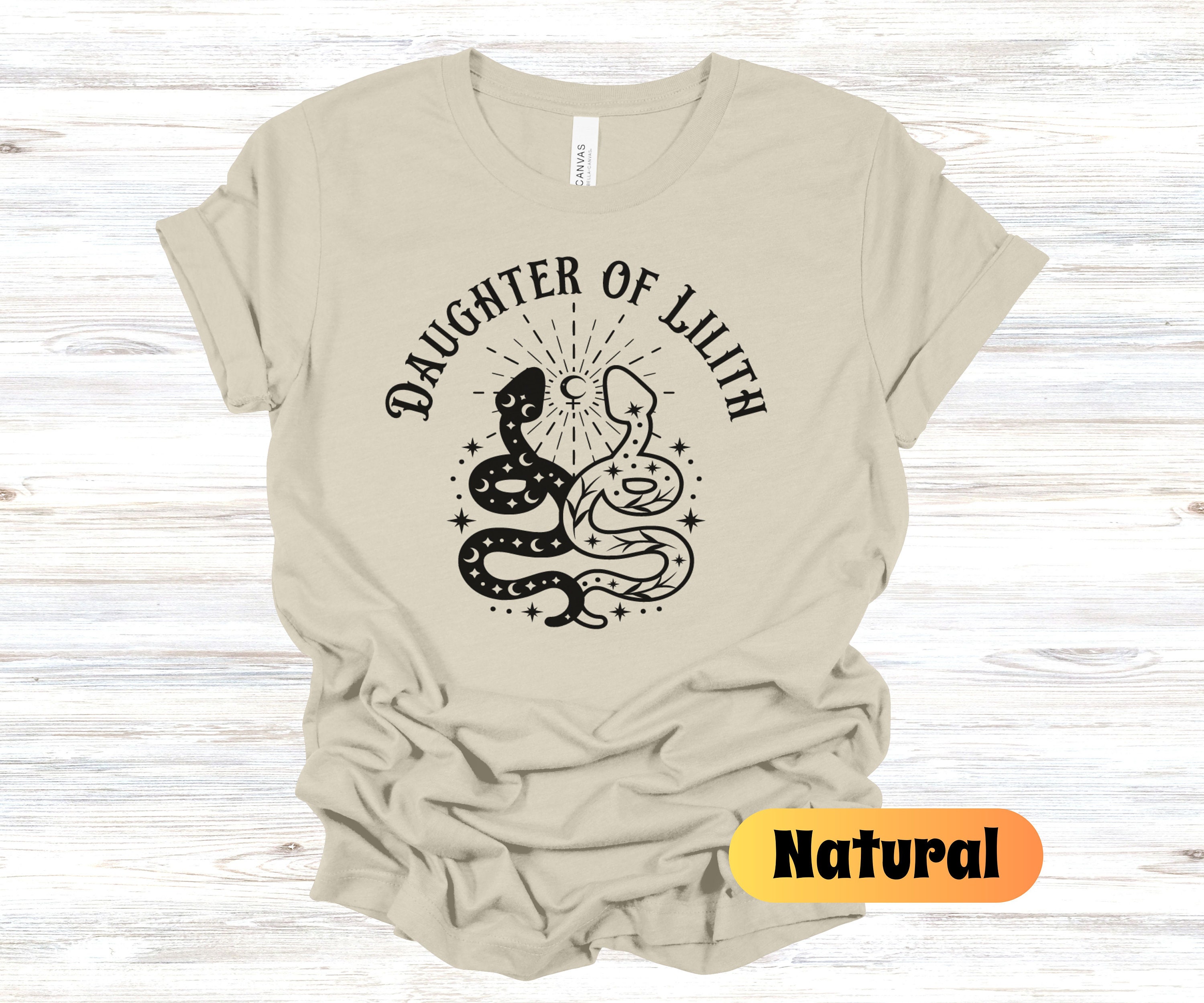 Daughter of Lilith Shirt, Pagan Goddess Shirt, Lilith Shirt, Mystical ...