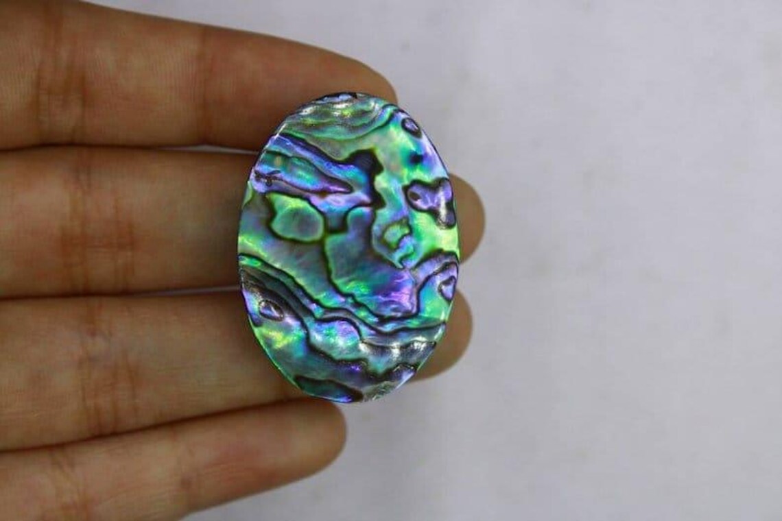 ROYAL Quality Abalone Cabochon Natural Abalone Shell Gemstone for ...