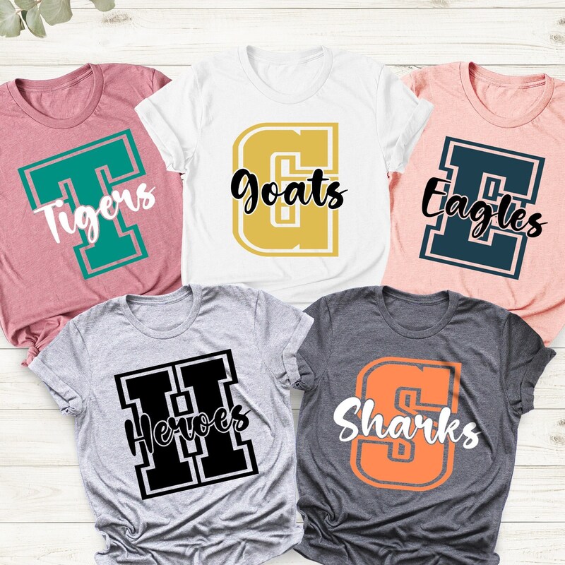 Team Spirit Shirts - Etsy