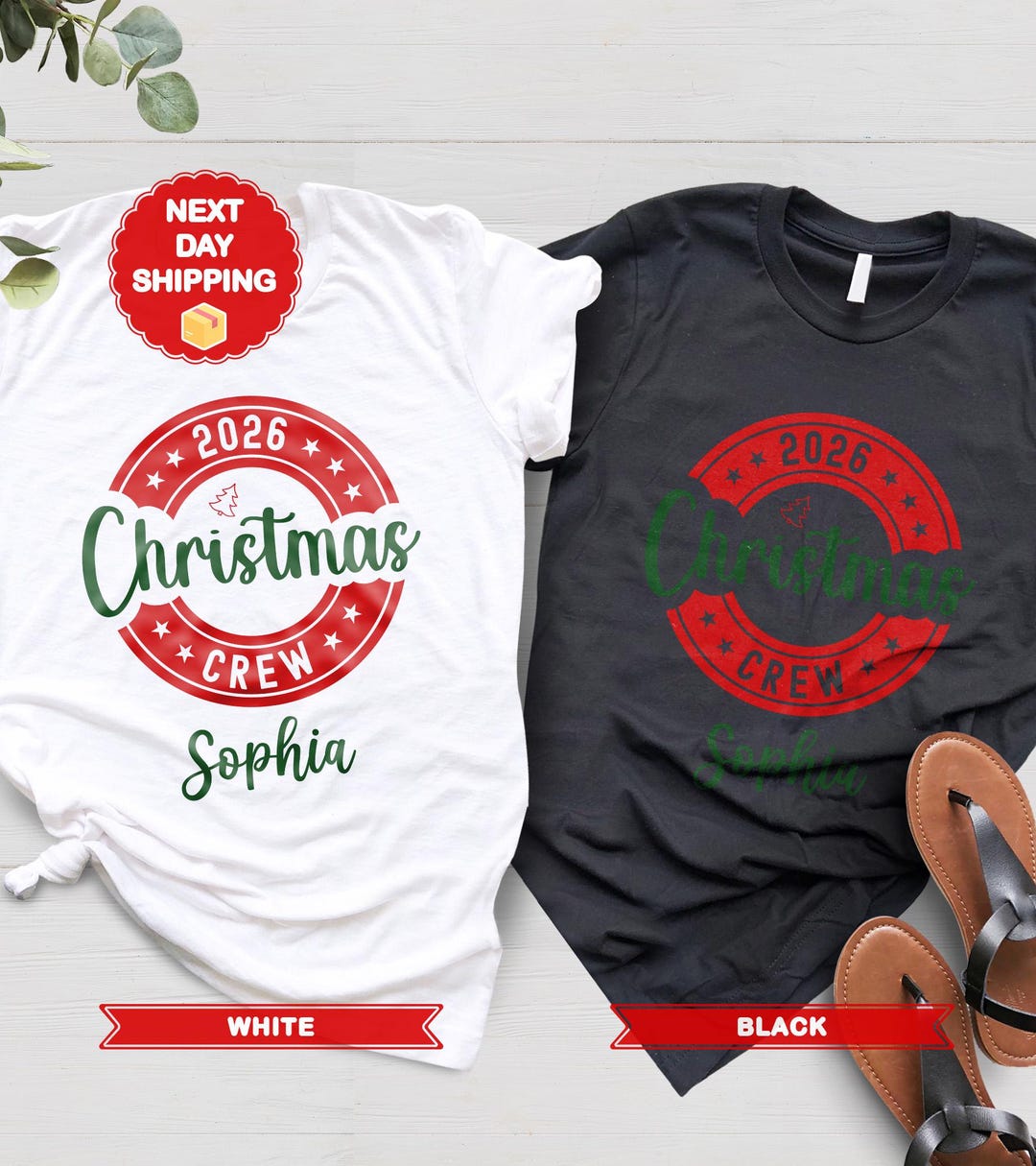 Christmas Crew Family Shirt, Family Christmas 2026 Shirts, Christmas ...