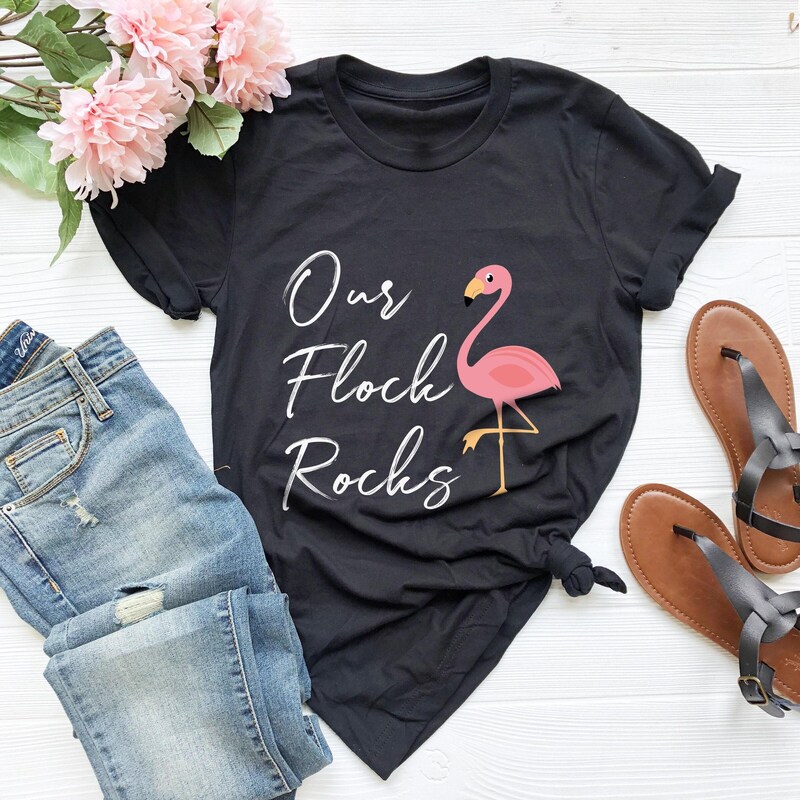 Flamingo Clothing for Women - Etsy