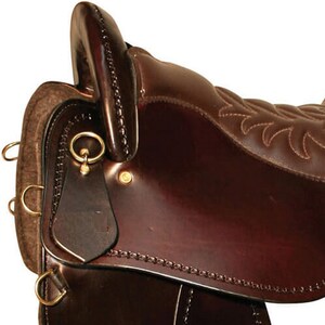 Western Endurance Leather Saddle Cutback Skirts English Rigging, Round ...