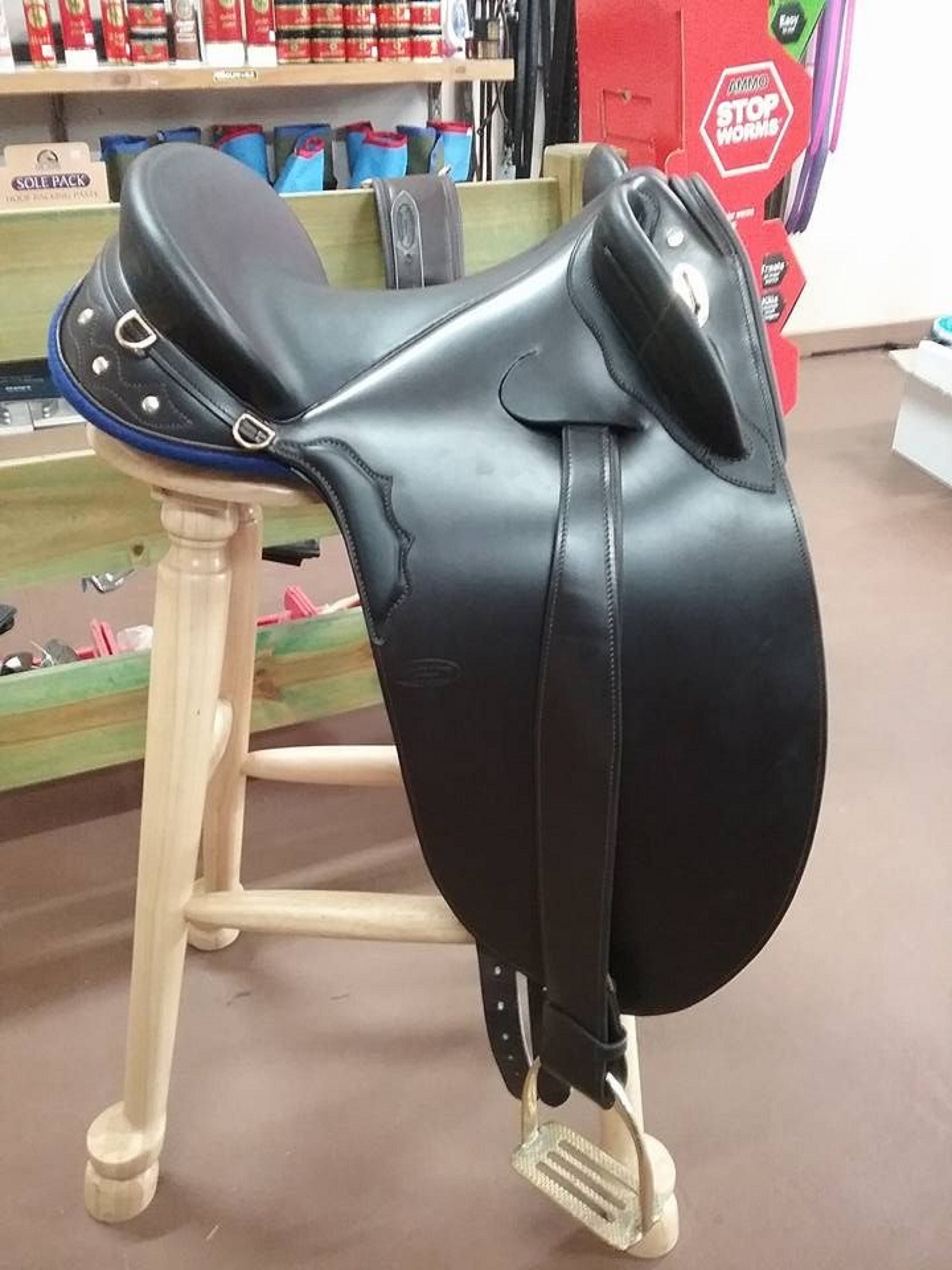 Long Flap Aussie Style Collection Leather Stock Australian Horse Saddle ...