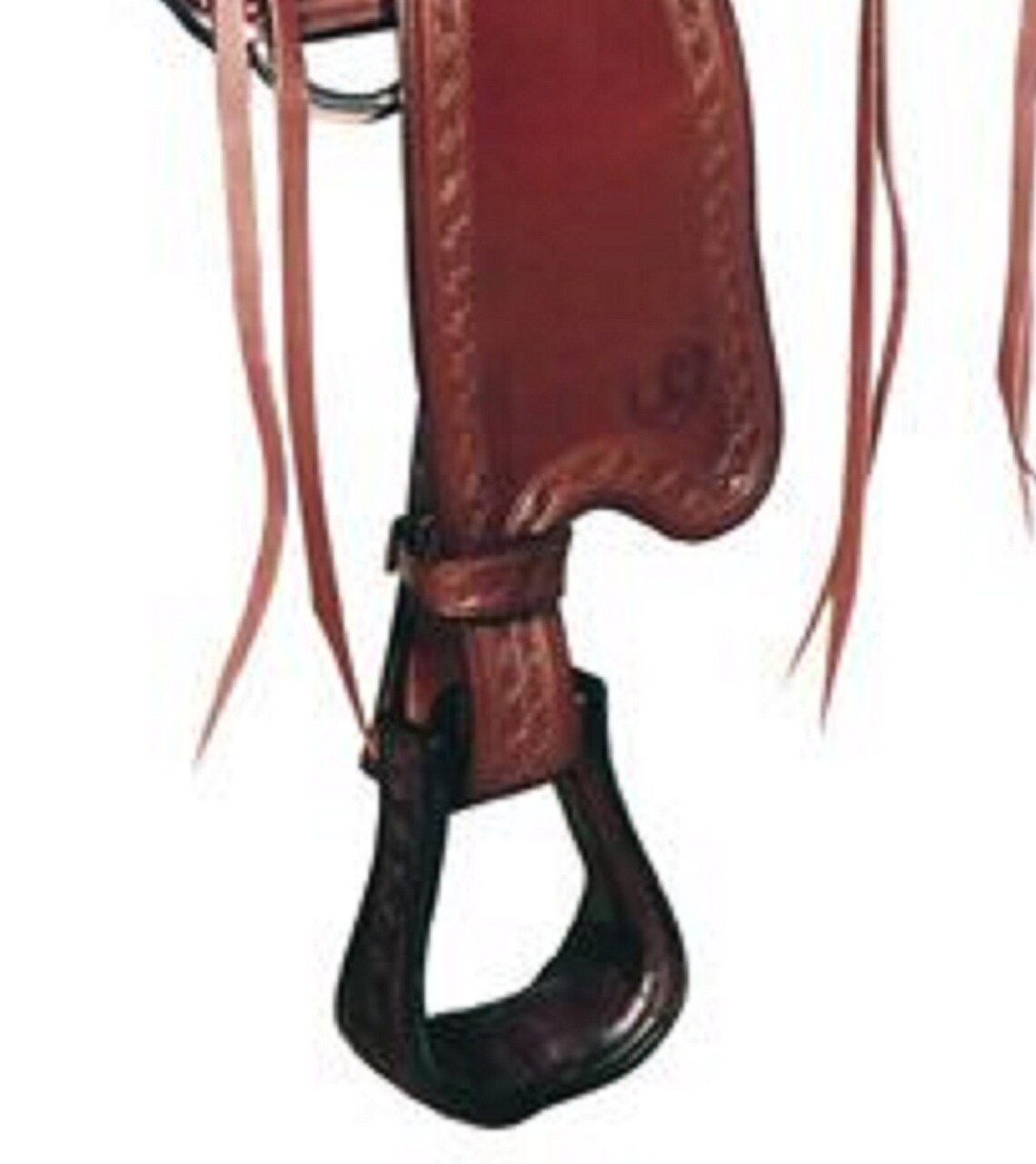 Endurance Leather Saddle Cutback Skirts and Bulkless English Rigging ...