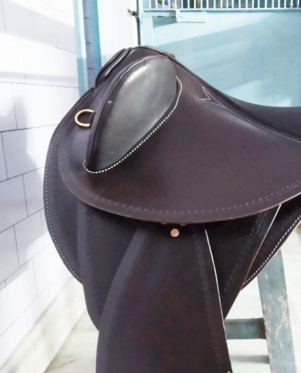 Swinging Fender Australian Aussie Stock Saddle Saddle Tack High Quality Leather Australian Style ...
