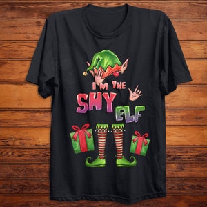 I'm the Shy Elf Png Sublimation Design Download, Christmas Png ...
