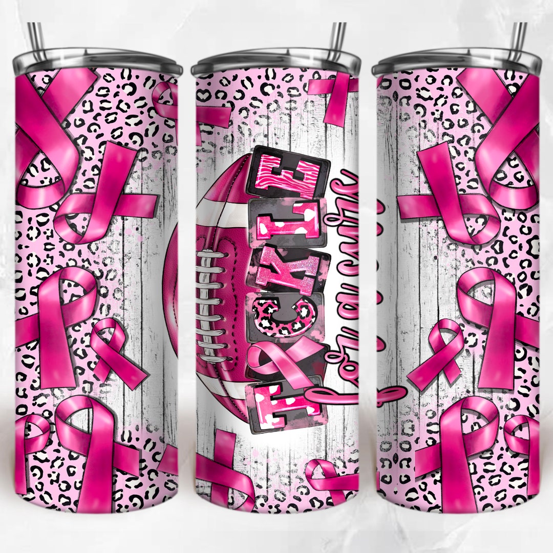 Tickle for a Cure 20oz Skinny Tumbler Png Sublimation Design Download ...