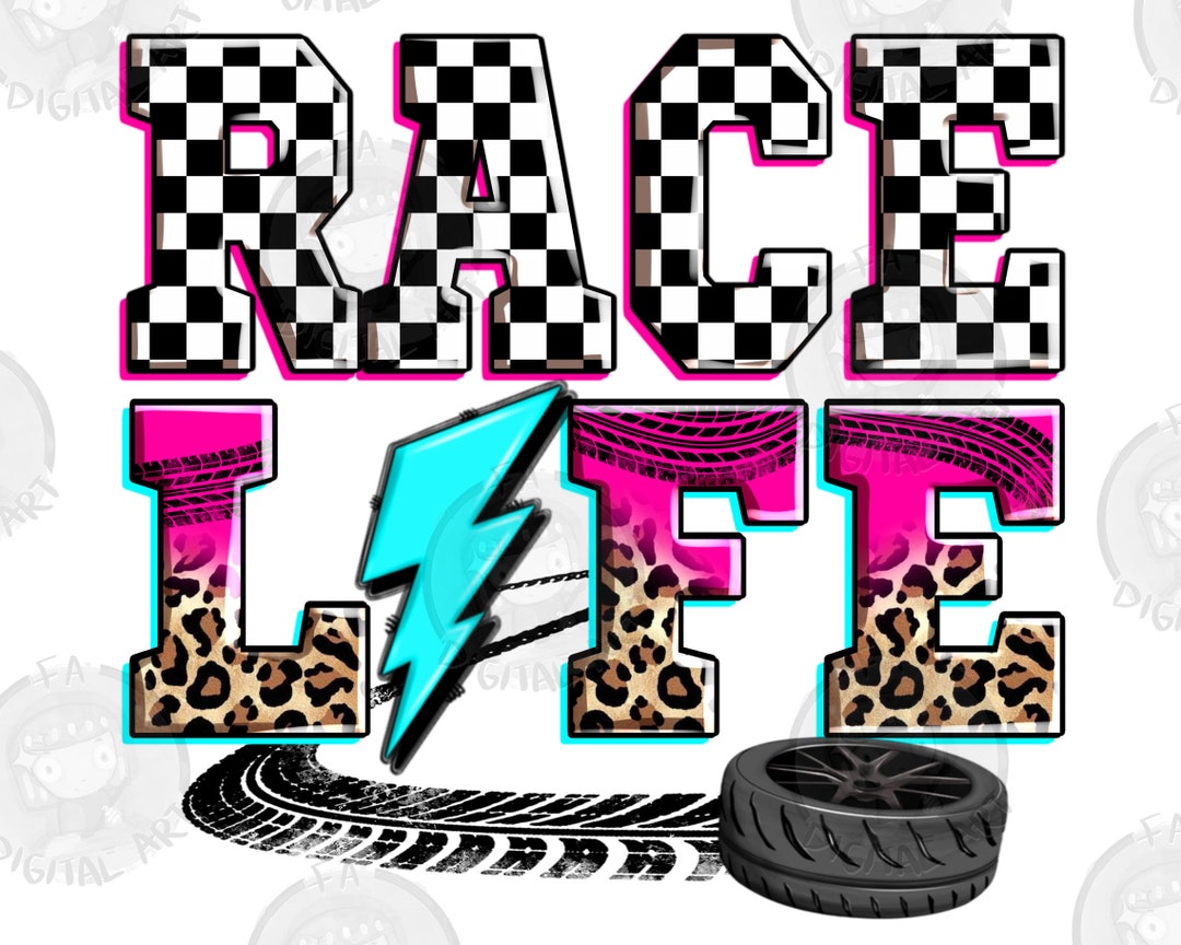 Race Life Png Sublimation Design Download, Race Sport Png, Game Day Png ...