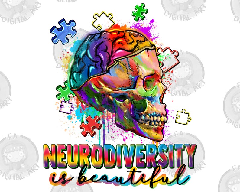 Neurodiversity is Beautiful Png Sublimation Design Download - Etsy