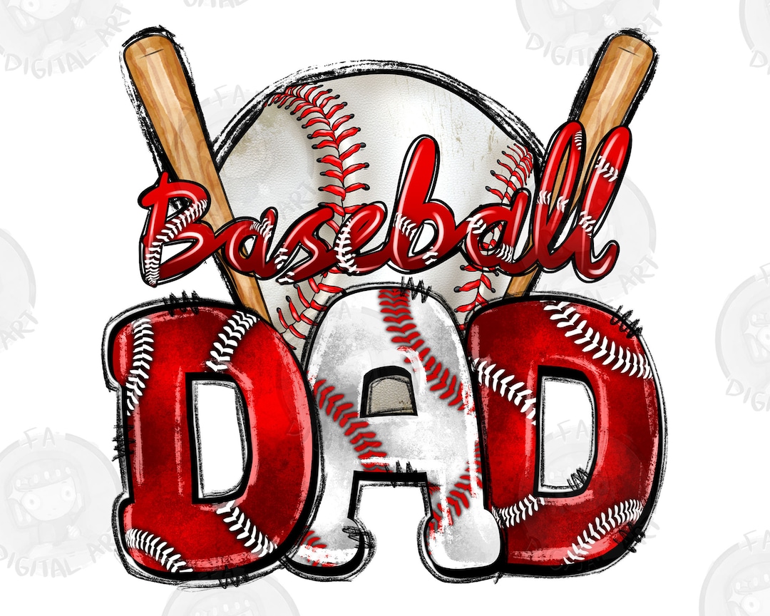 Baseball Dad Png Sublimation Design Download, Sport Dad Png, Father's ...