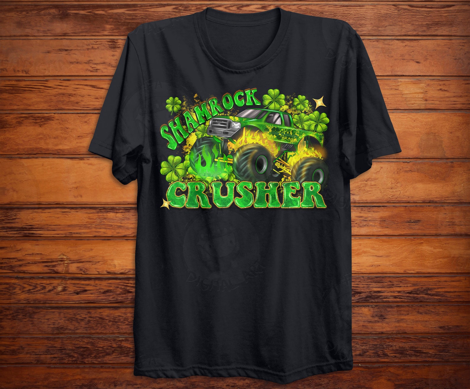 Shamrock Crusher Png Sublimation Design Download, St. Patricks Day Png ...