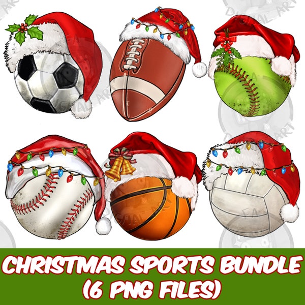 Christmas Sports - Etsy