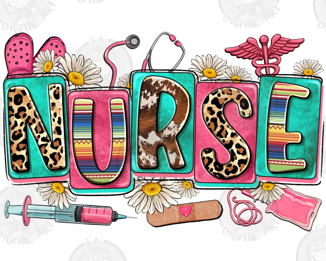 License Letters Nurse Png Sublimation Design Download, Nurse Png ...