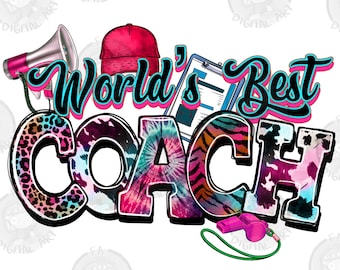 Coach Png Sublimation Design Download, Sport Png, Game Day Png, Western ...