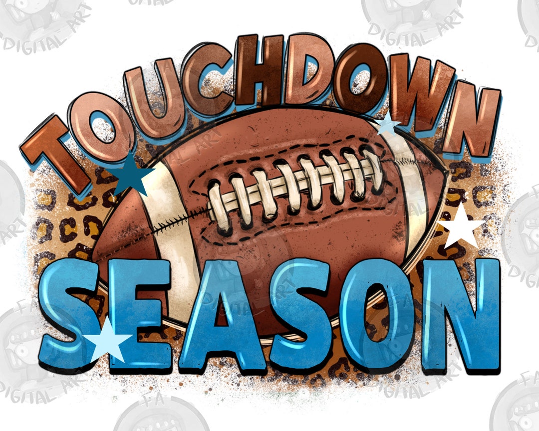 Touchdown Season Png Sublimation Design Download, Sport Png, Hand Drawn ...