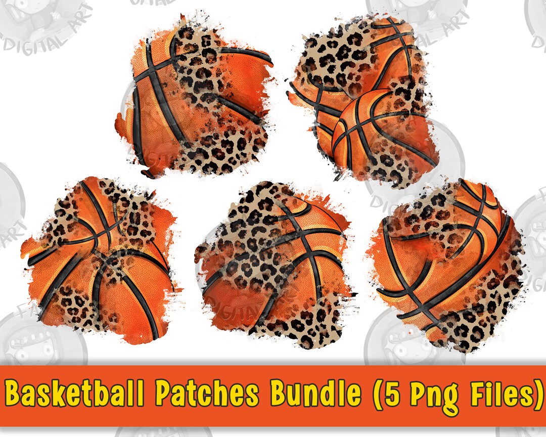 Basketball Png Sublimation Design Patches Bundle, Sport Patches Bundle ...