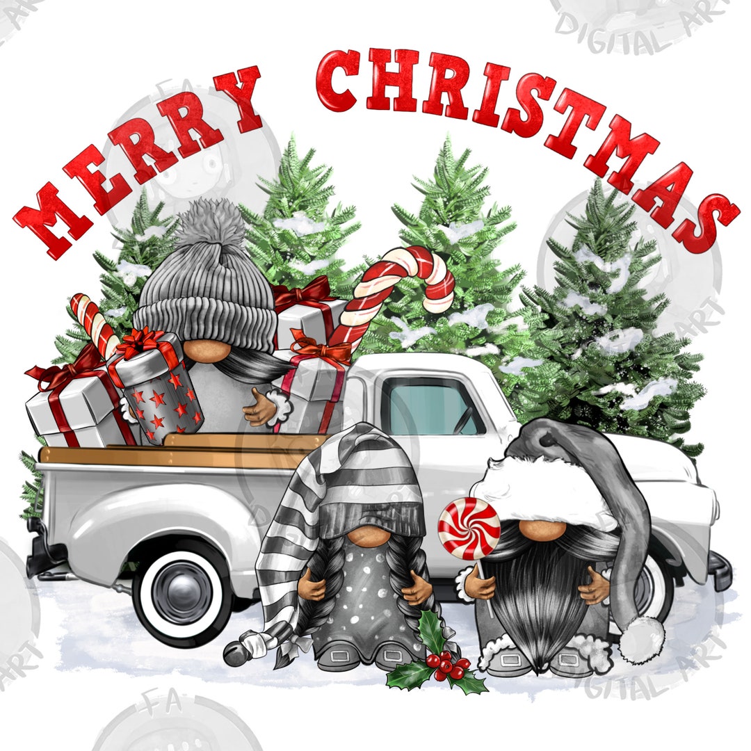 Merry Christmas Gnomies Png Sublimation Design Download, Christmas Png ...