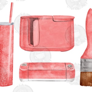 Crafting Png Bundle for Creators, Watercolor Crafting Clipart ...