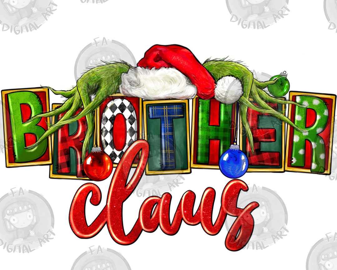 Christmas Brother Claus Png Sublimate Design Download, Christmas Png ...