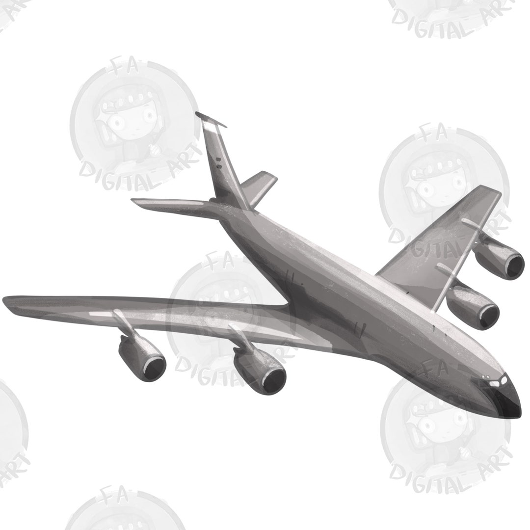 KC135 Stratotanker Plane Png Sublimation Design Download, Military ...