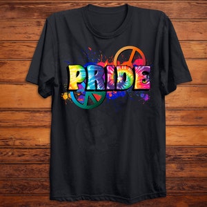 Hippie Pride Png Sublimation Design Download, LGBTQ+ Png, Pride Png ...