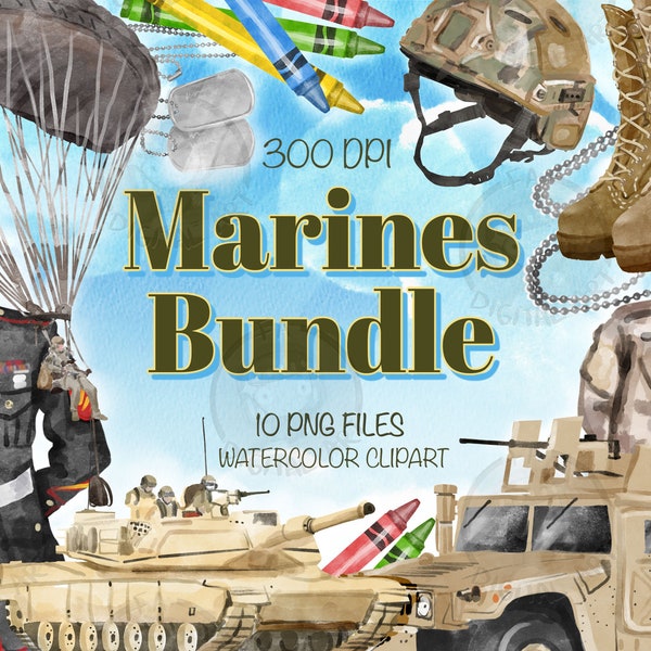 Usmc Clipart - Etsy