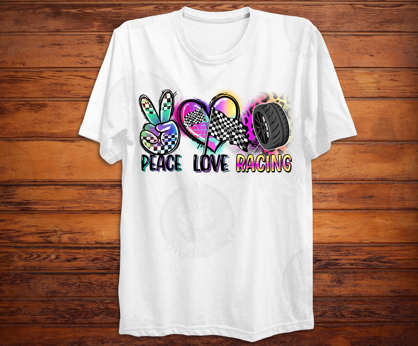 Peace Love Racing Png Sublimation Design Download Race Sport - Etsy