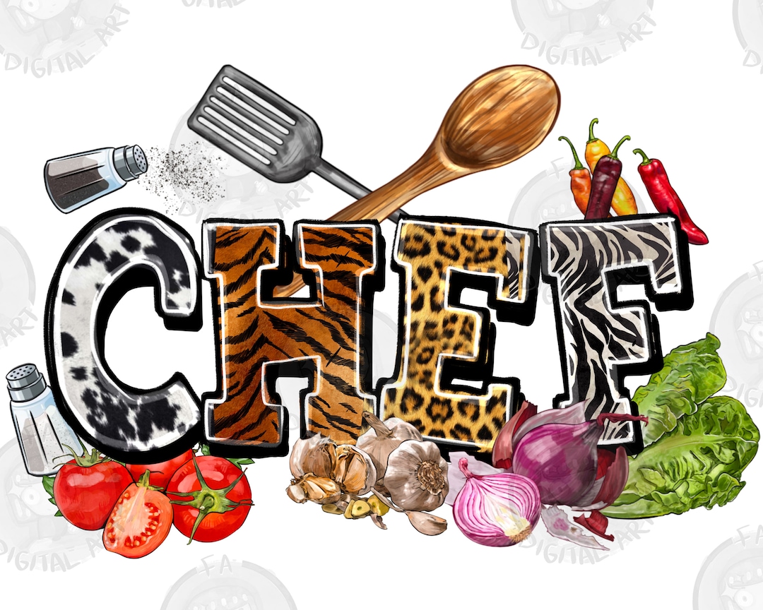 Chef Png Sublimation Design Download, Western Chef Png, Chef Life Png ...