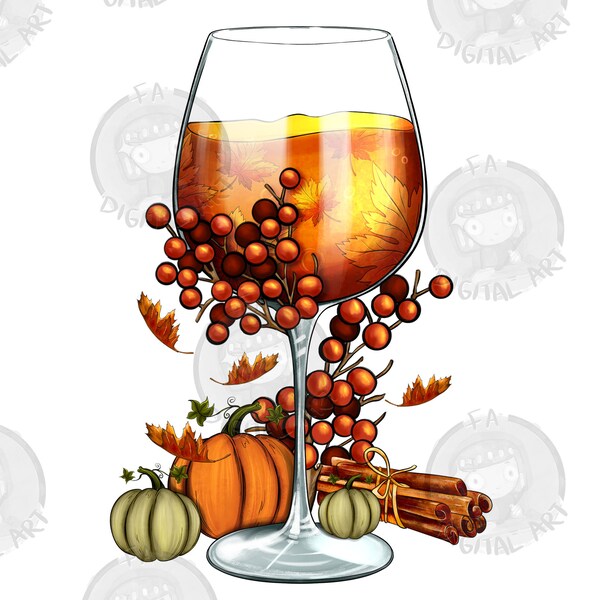 Wine Glass Art - Etsy