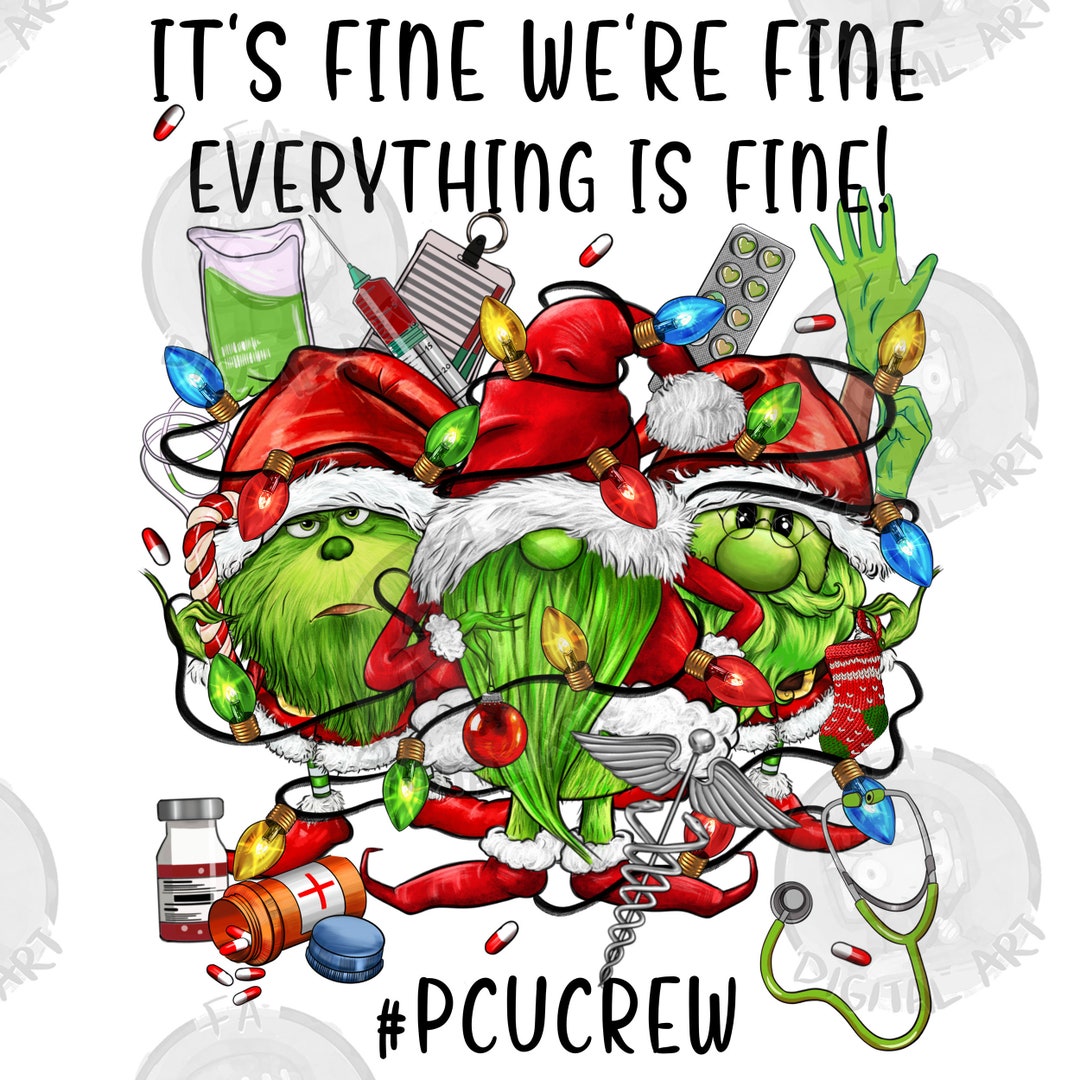 A Progressive Care Unit Nurse or PCU Nurse Png, Merry Christmas Png ...