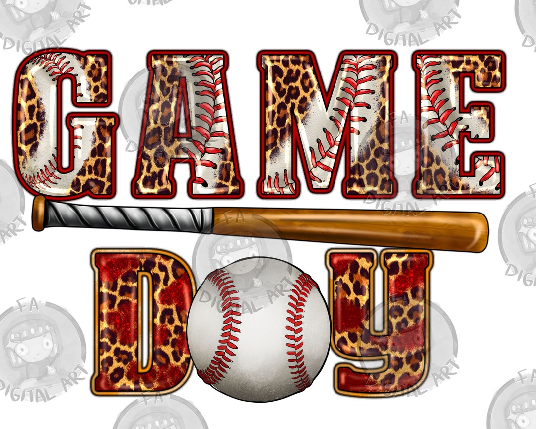 Game Day Baseball Png Sublimation Design Download, Baseball Png ...