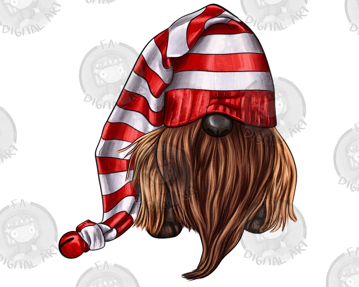 Dog Gnome Png Sublimation Design Merry Christmas Clipart - Etsy