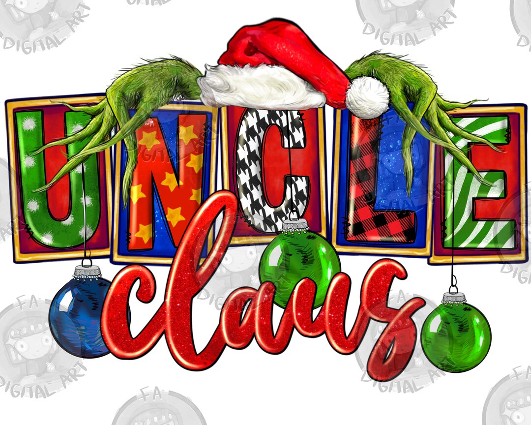 Christmas Uncle Claus Png Sublimation Design Download, Christmas Png, Christmas Uncle Png, Uncle ...